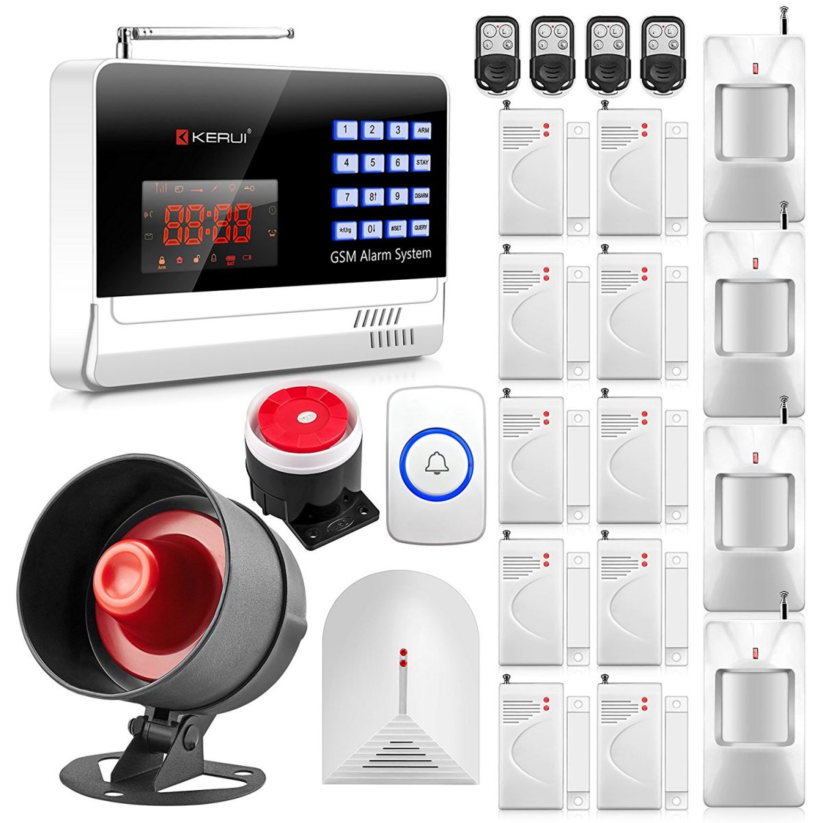 Burglar Home Wireless Alarm The Smart Security Systems Out Of The Box