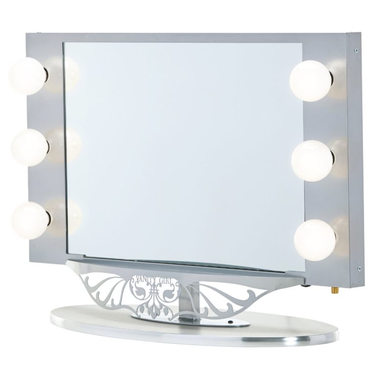 Starlet Lighted Vanity Mirror in Simple Frame Design